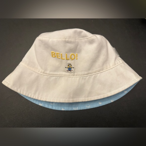 Miniso | Accessories | Minions Despicable Me Reversible Bucket Hat ...
